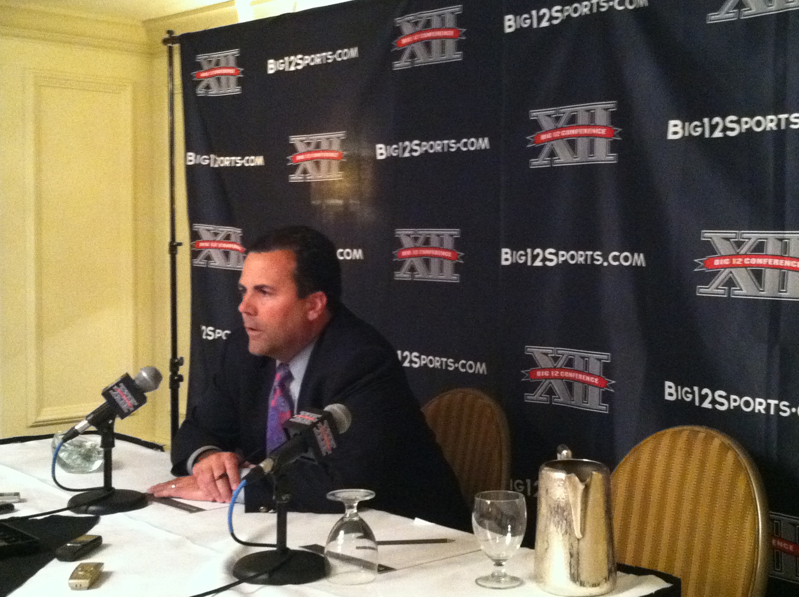 KU’s Zenger, Big 12 leaders laud Neinas for league’s revival, booming ...